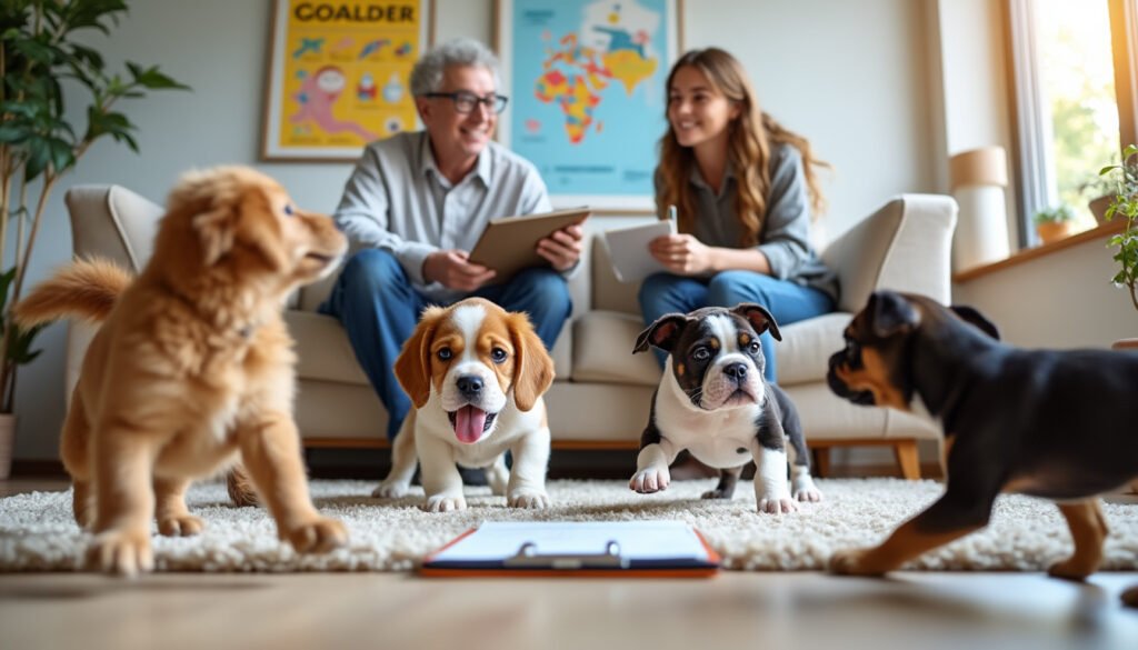 Comment choisir les futurs propriétaires d’une portée de chiots ...